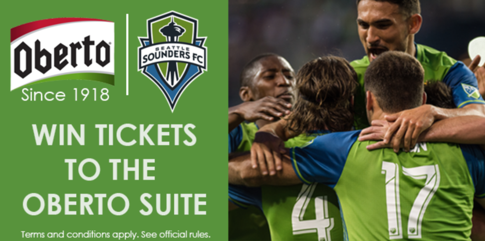 Sounders Ticket Giveaway – Oberto Snacks Inc.