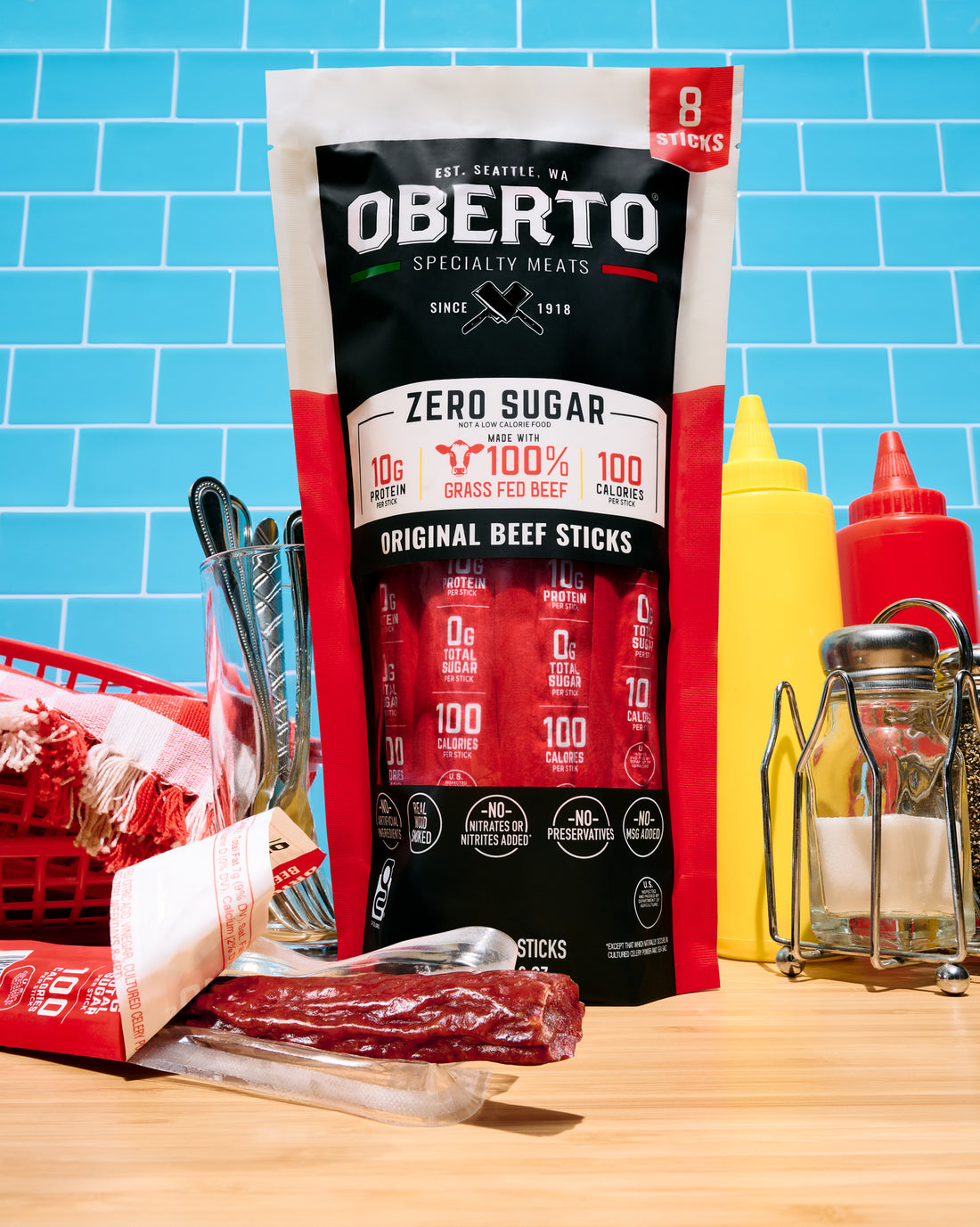 Oberto | Grass-Fed Beef Sticks & High Protein Meat Snacks – Oberto ...