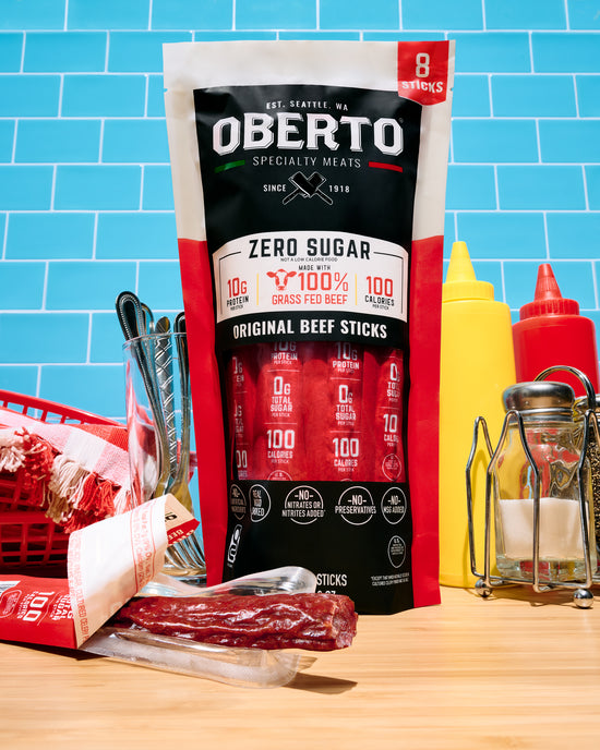Oberto | Grass-Fed Beef Sticks & High Protein Meat Snacks – Oberto ...